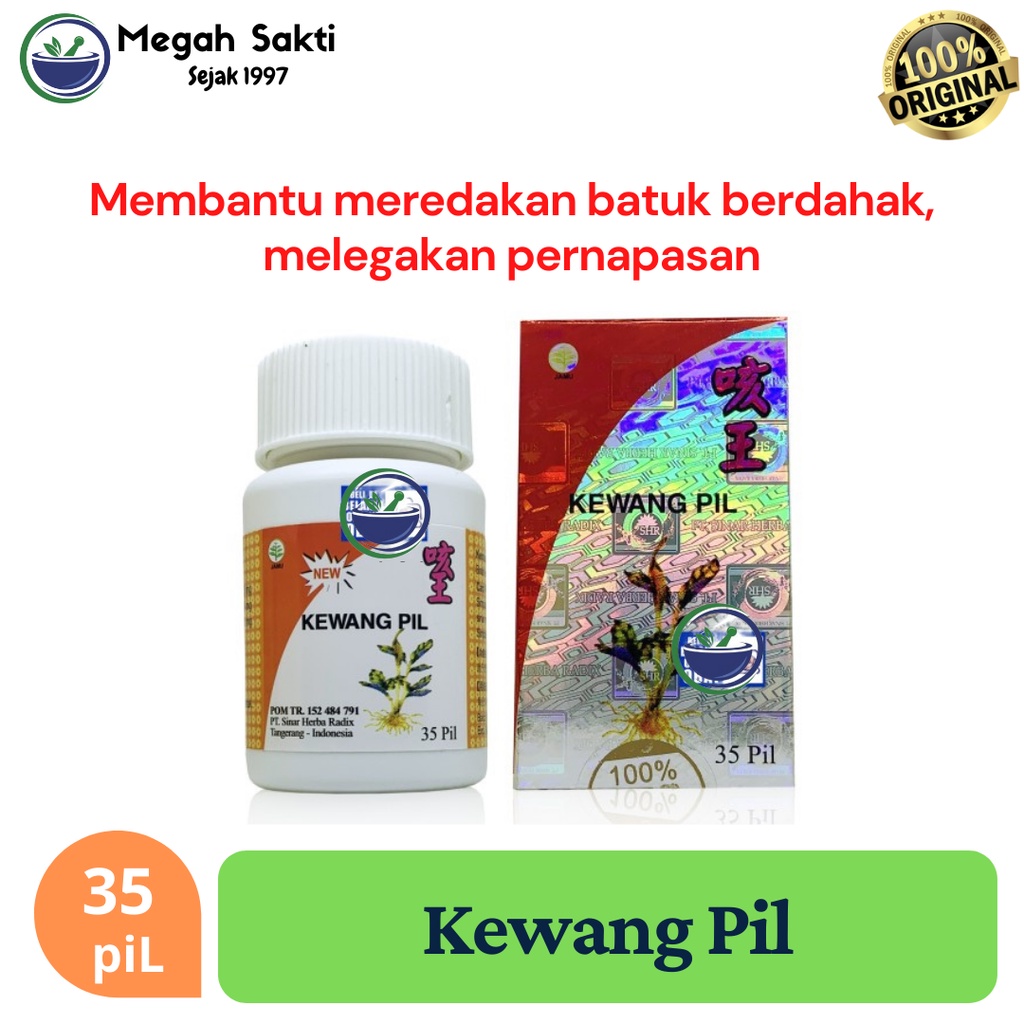 Jual Megah Sakti - Kewang / Keh Wang - Vail Bon Ke Ong - Obat Batuk ...