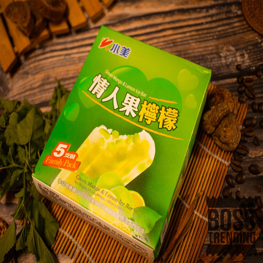 Jual Xiao mei Green Mango & Lemon Ice Bar | Shopee Indonesia