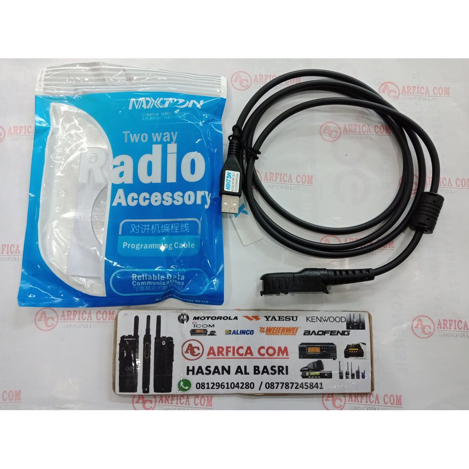 Jual KABEL DATA PROGRAM HT MOTOROLA XIR P6600 P6620i ORIGINAL MAXTON ...