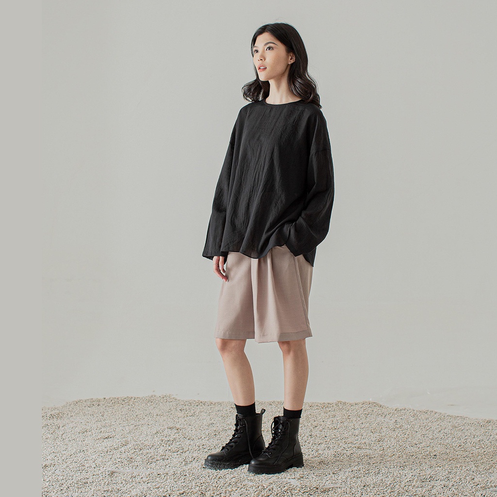 Jual InKano - Black Lucid Top Set - 2 piece atasan lengan panjang dan ...