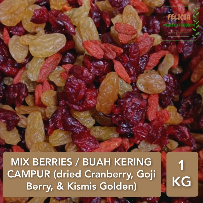 Jual Buah Kering - Mix Berries - Mix Dried Berries - Buah Kering Campur ...
