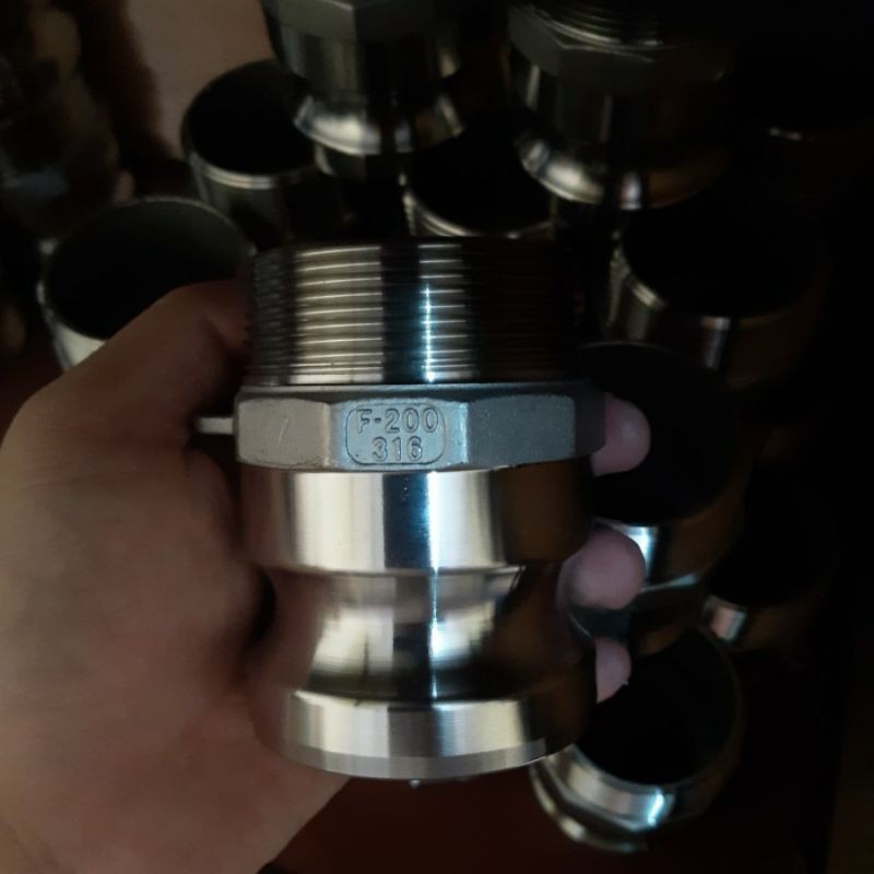 Jual camlock stainless ss316 2" F (200F) | Shopee Indonesia