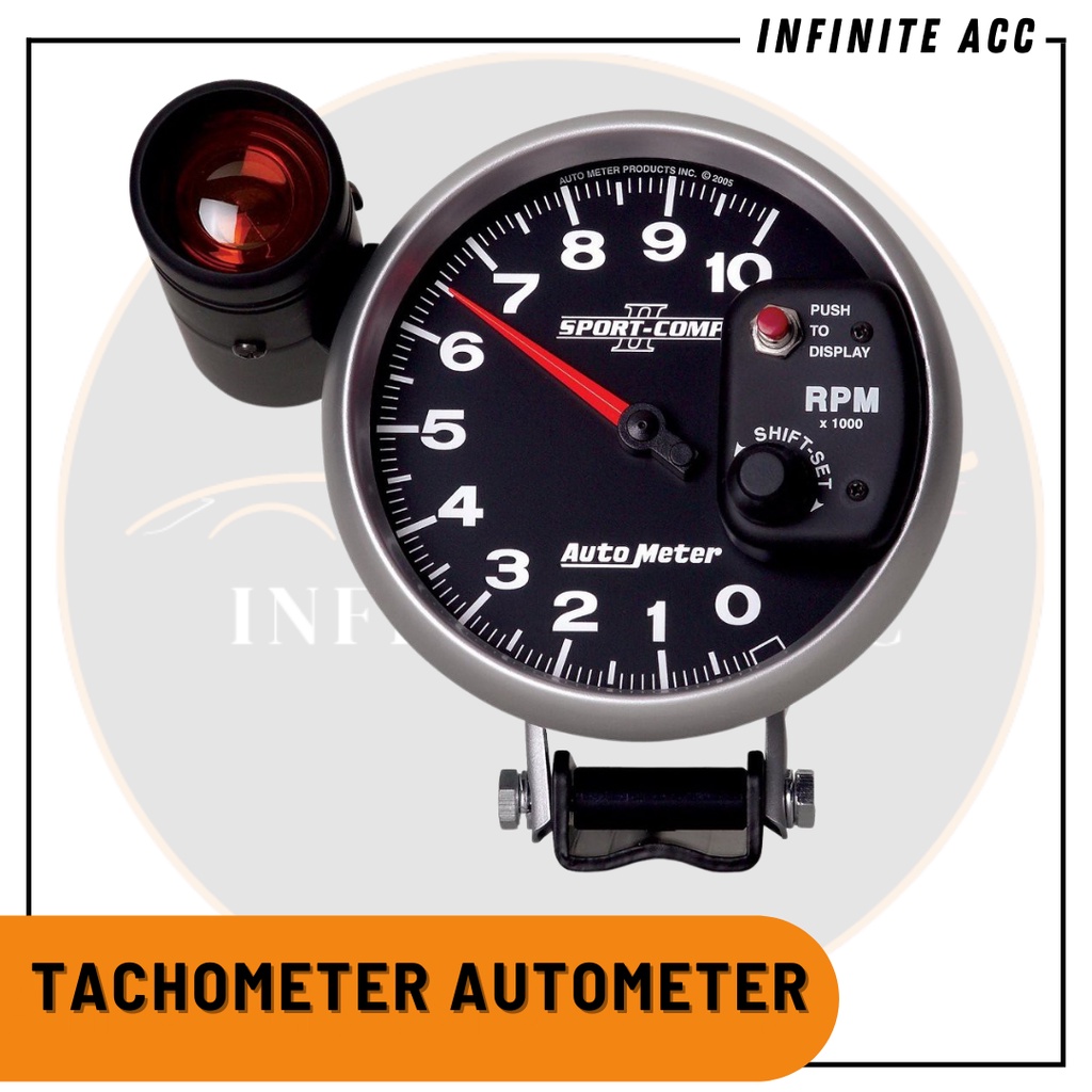 Jual Tachometer Autometer / tachometer RPM autometer / takometer ...