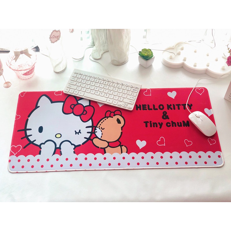 Jual Mousepad Alas keyboard komputer Hello Kitty My Melody Doraemon ...