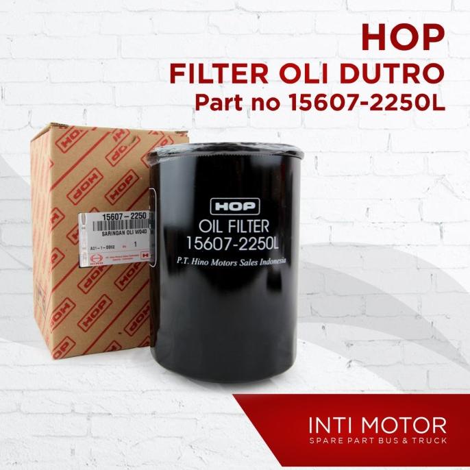Jual HOP - FILTER OLI - 156072250L - HINO DUTRO FB ONDERDIL SPAREPART ...