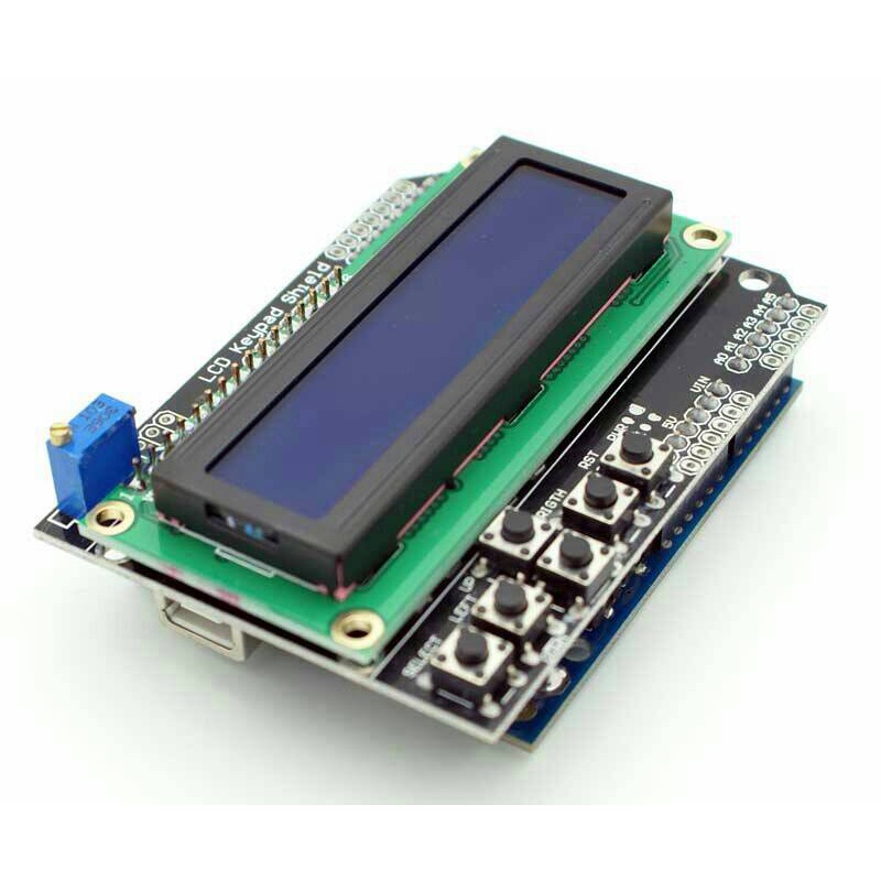 Jual LCD 1602 Keypad Shield for Arduino | Shopee Indonesia