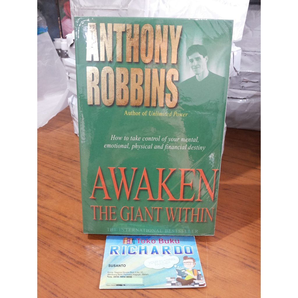 Jual Buku Anthony Robbins --- Awaken The Giant Within | Shopee Indonesia Jual Buku Anthony Robbins --- Awaken The Giant Within | Shopee Indonesia