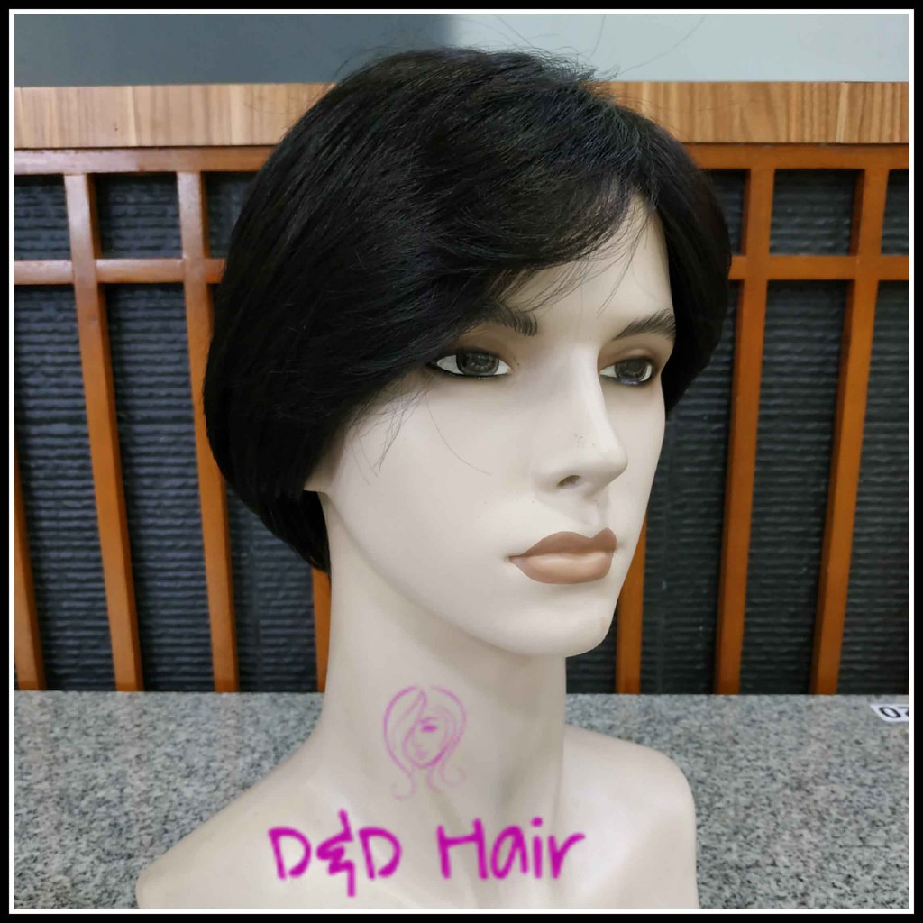 Jual Wig Rambut - Wig Pria - D&D1405 - Black - Wig Cowok | Shopee Indonesia