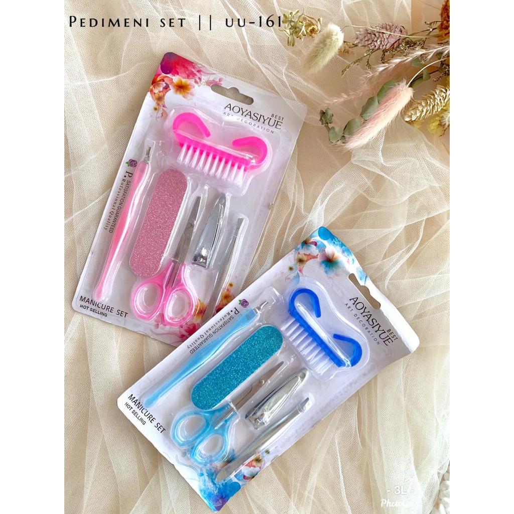 Jual PAKET LENGKAP 6in1 MANICURE PEDICURE / MENi PEDI | Shopee Indonesia