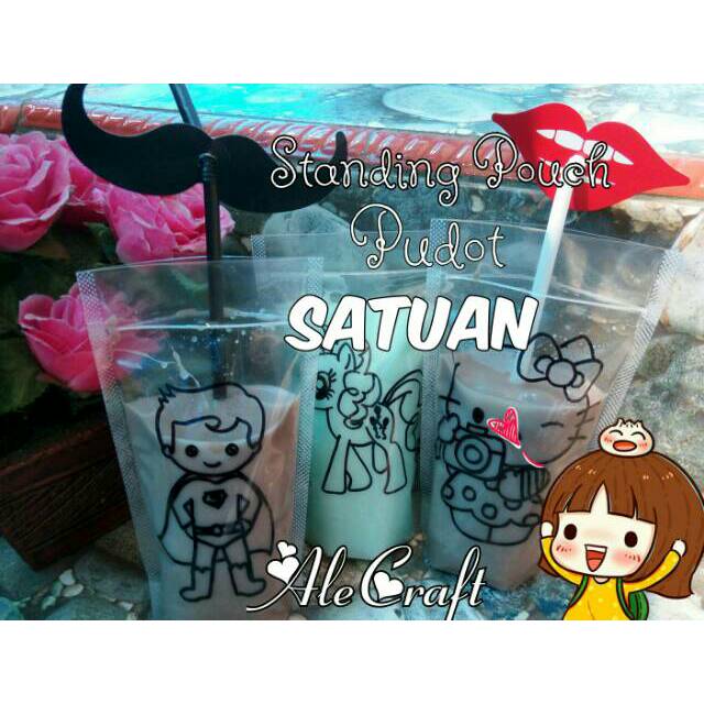 Jual Plastik pudot satuan standing pouch | Shopee Indonesia