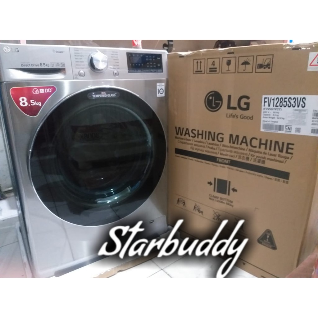 Jual MESIN CUCI LG FV1285S3VS, 1285S3VS FRONT LOADING INVERTER 8,5 KG ...