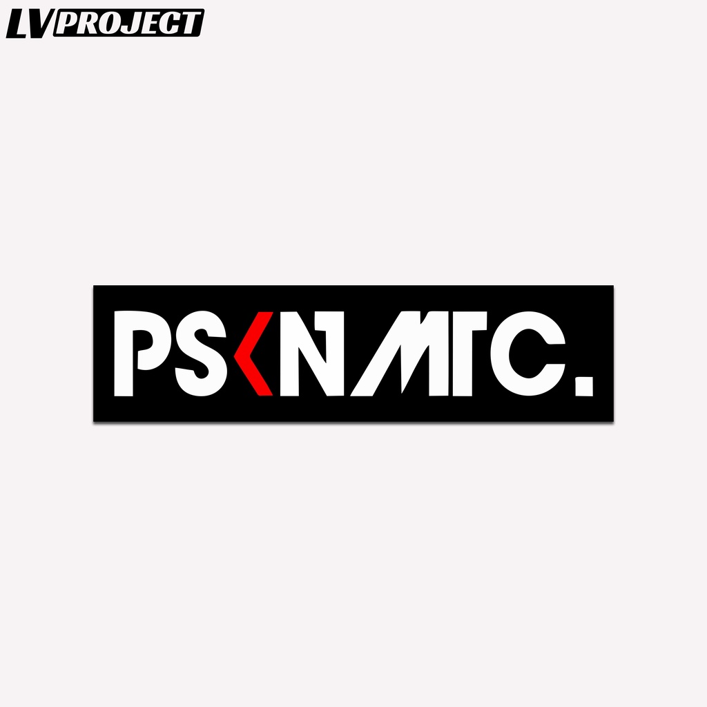 Jual Sticker PSKNMTC Bahan Vinyl 10 cm Stiker Pasukan Matic 1pcs ...