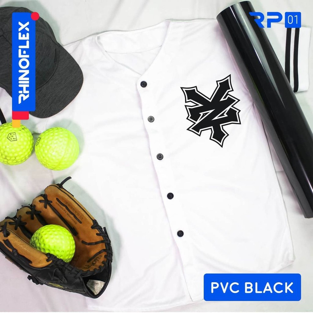 Jual Bahan Sablon Polyflex Korea Rhino Pvc Black | Shopee Indonesia