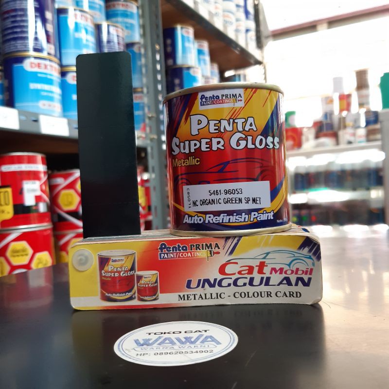 Jual Penta Super Gloss Organic Green sp ijo botol metallic 96053 200gr ...