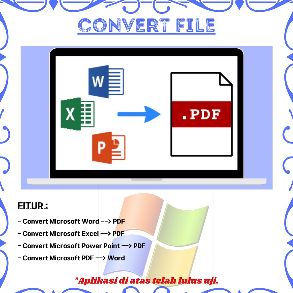 Jual Jasa Convert File Word, Excel & Power Point to PDF | Shopee Indonesia