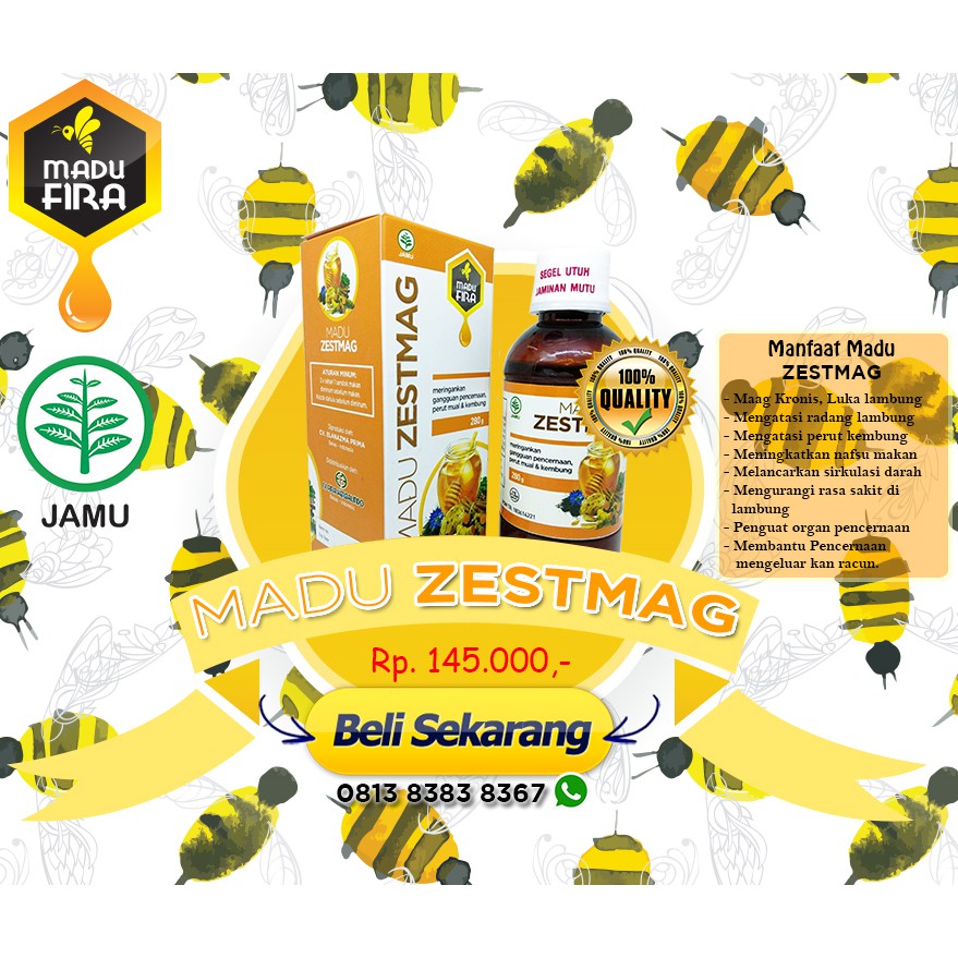 Jual Madu Zestmag Obat Asam Lambung Dan Maag | Shopee Indonesia