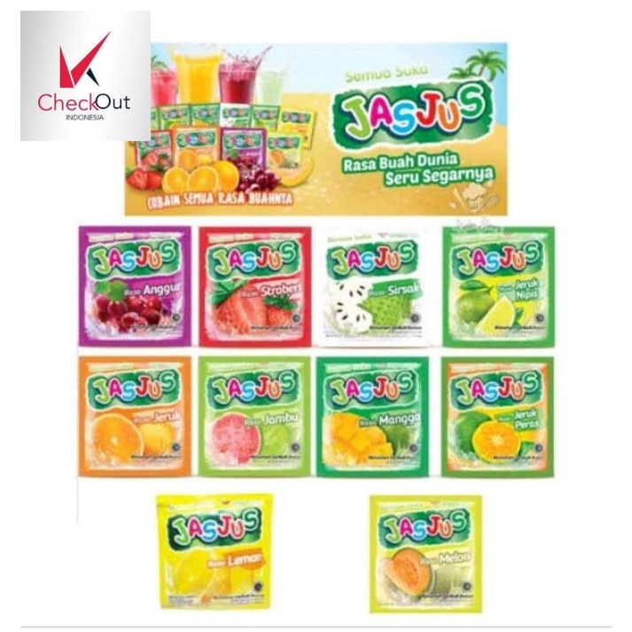 Jual jasjus/Jas jus aneka rasa isi 10 | Shopee Indonesia