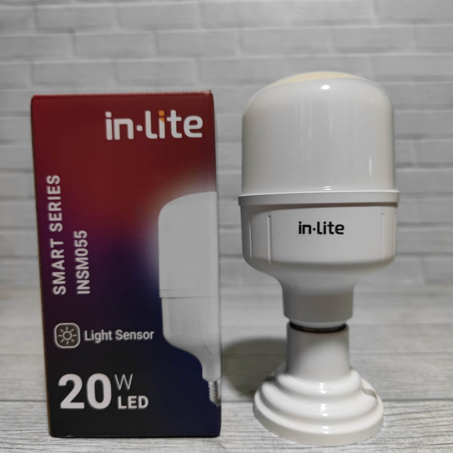 Jual Bohlam INLITE Lampu IN LITE LED Capsule SENSOR CAHAYA 20W ...