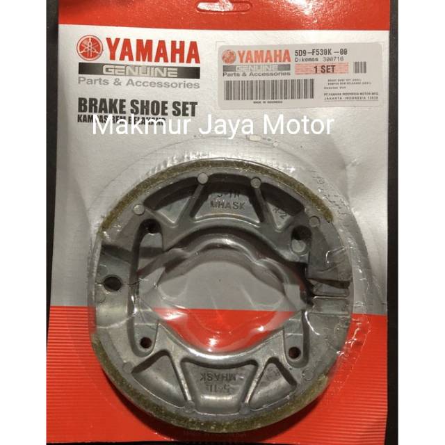 Jual Kampas Rem Belakang Tromol Yamaha Vega ZR Jupiter Z Vixion MX RXK 5D9 SUPER | Shopee Indonesia