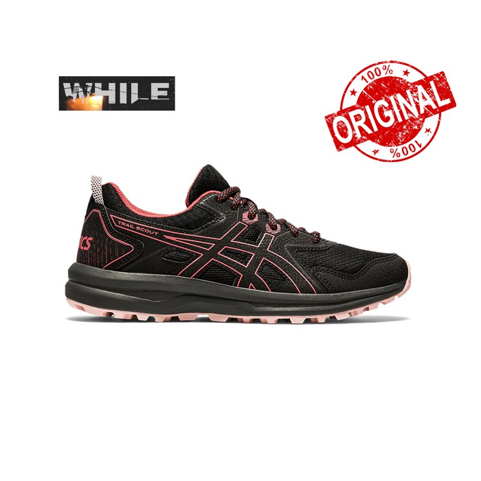 Jual Asics TRAIL SCOUT WOMEN BLACK/DRIED ROSE | Shopee Indonesia
