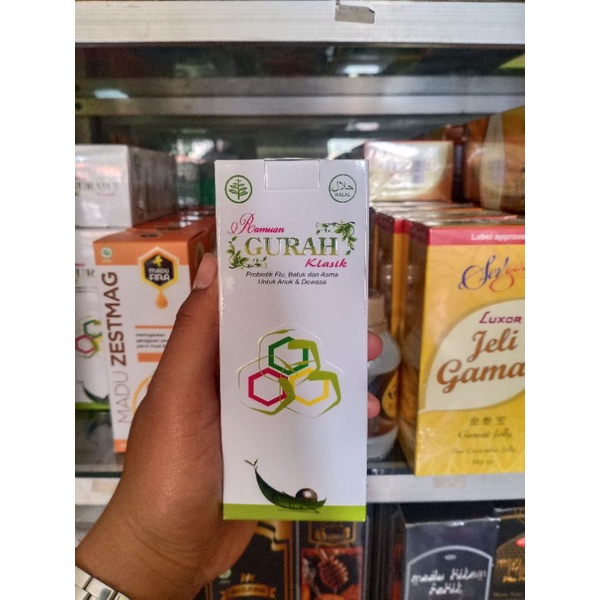 Jual Madu gurah klasik 250 gram mafu girah tenggorokan flu batuk ...