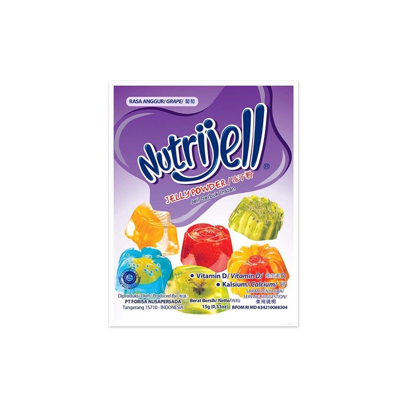 Jual Nutrijell Reguller 15gr Nutrijell besar | Shopee Indonesia