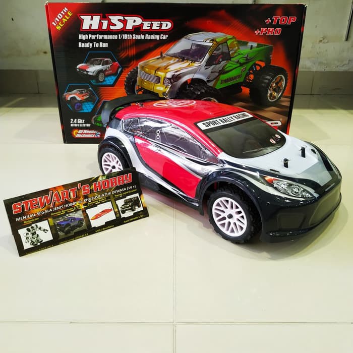 Jual RC Mobil Remote HSP Rally 1:10 2.4Ghz 94118 Ready to Run | Shopee Indonesia