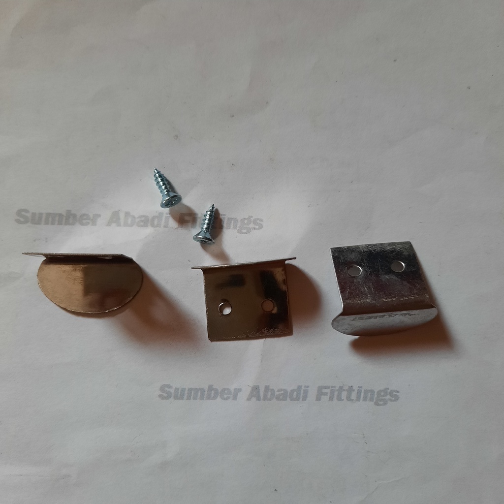 Jual Plat Jepit Kaca Set Sekrup Pelat L Penjepit Kaca Meja Furniture ...