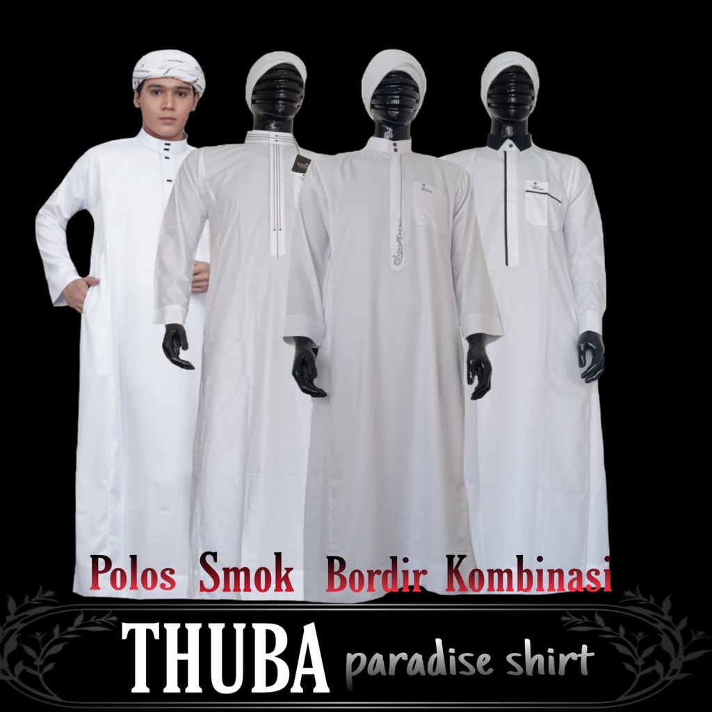 Jual Gamis Pria Model Saudi Jubah Pria Thuba Smok 2022 | Shopee Indonesia