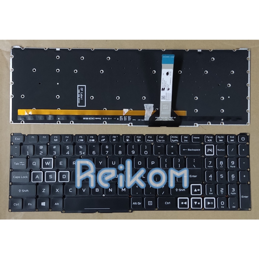 Jual Keyboard Acer Predator Helios 300 PH315-53 PH315-54 PH317-54 ...