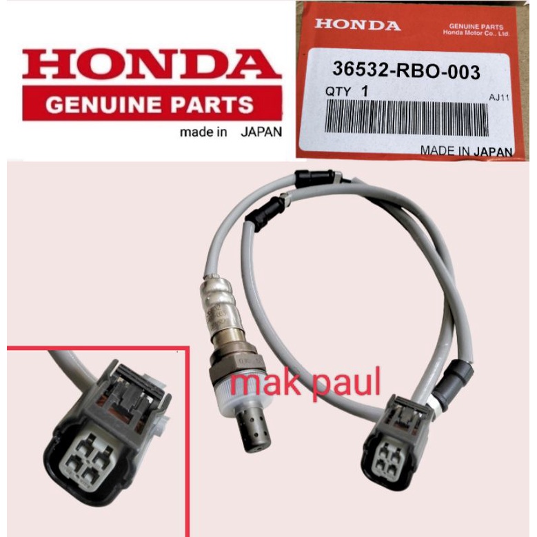 Jual sensor O2 oksigen bawah knalpod honda BRIO MOBILIO HRV JAZZ CITY ...