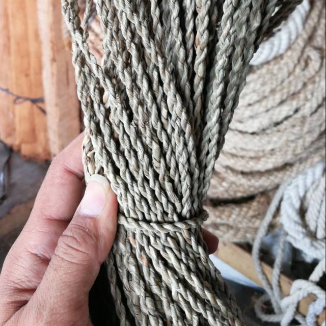 Jual Tali rustic serat alam mendong dekorasi bahan kerajinan | Shopee ...