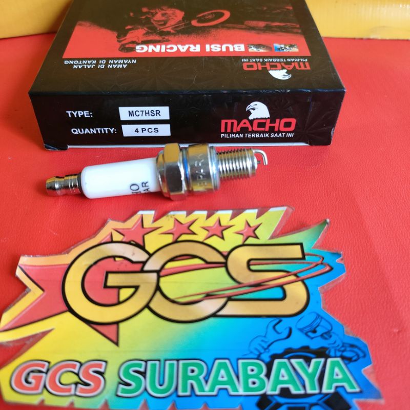 Jual busi racing C7HS,busi racing macho MC7HSR grand,supra,vega,Shogun ...