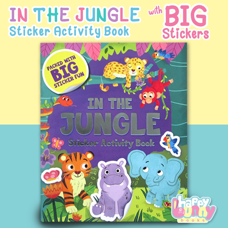 Jual [Igloo Books] In the Jungle Sticker Activity Book with BIG ...