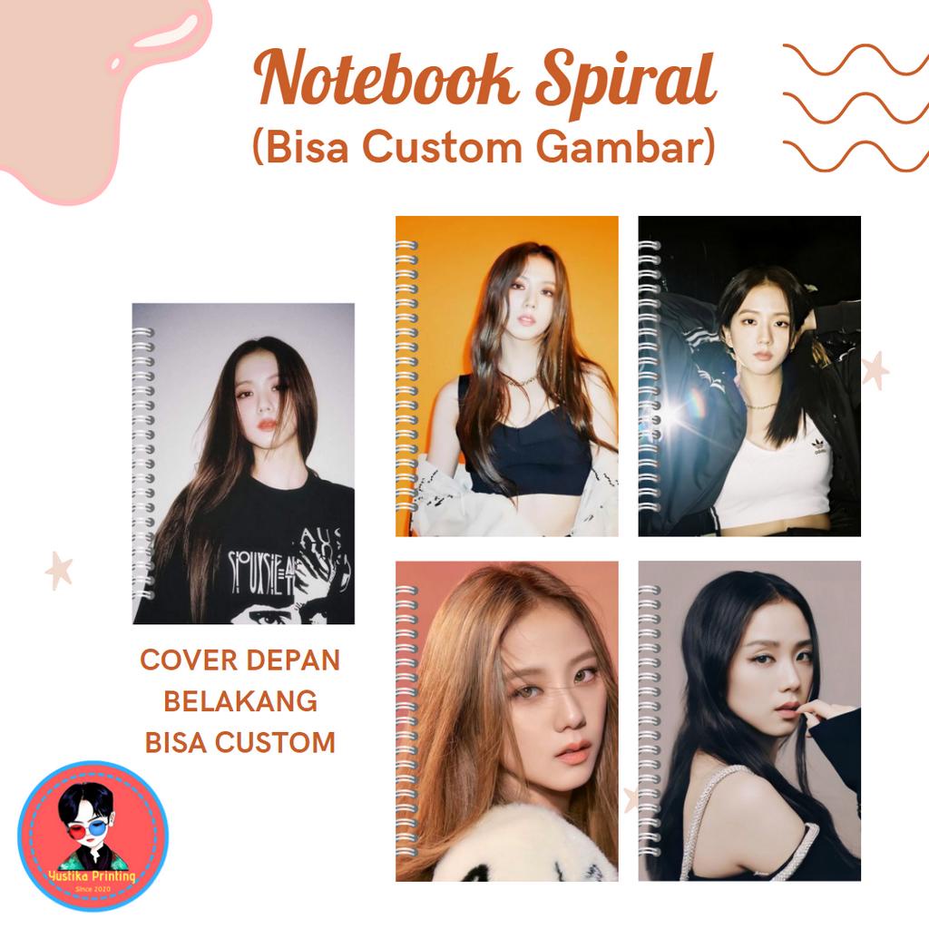 Jual notebook spiral blackpink jisoo kpop - bisa request gambar lain ...