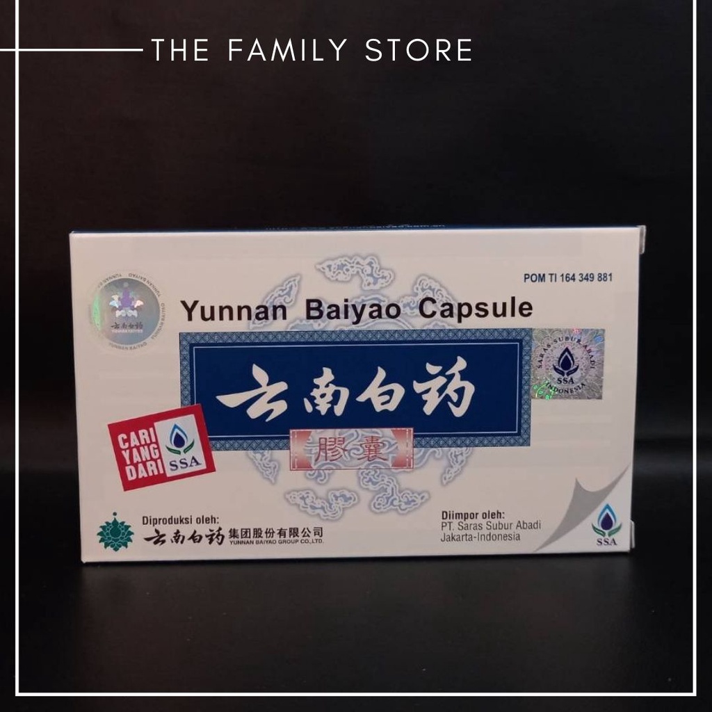 Jual Yunnan Baiyao Capsule 16's / Powder 4gr / Obat Luka Dalam / Obat ...