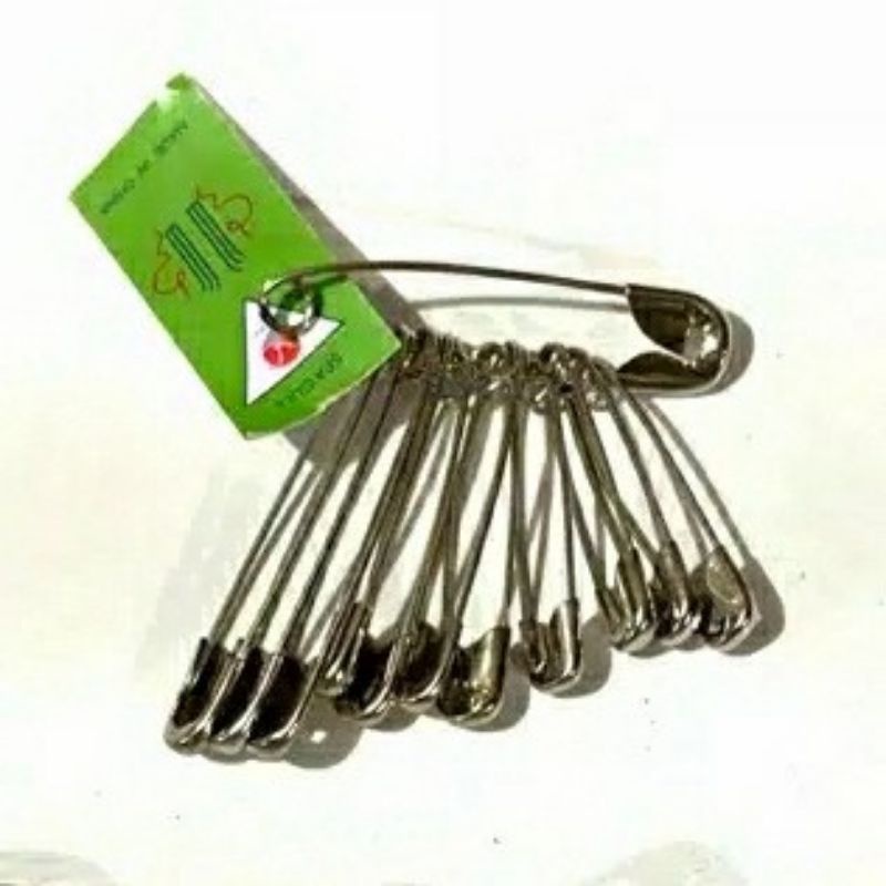 Jual Peniti Swan LSwan Seagull SUN Safety Pins Bundel Renceng isi 12 ...