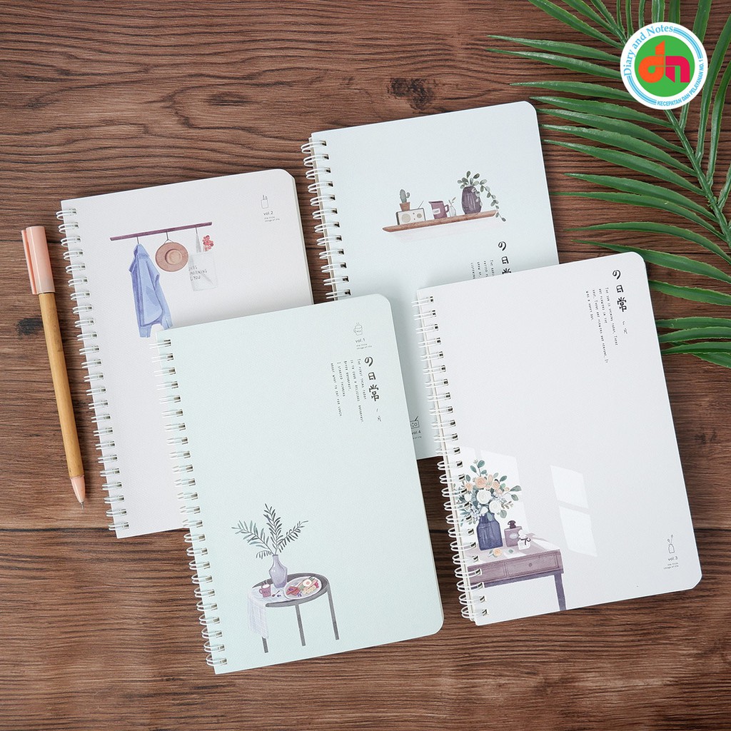 Jual Spiral Ruled Notebook Buku Catatan Notebook Spiral Kawat A5 Cover ...