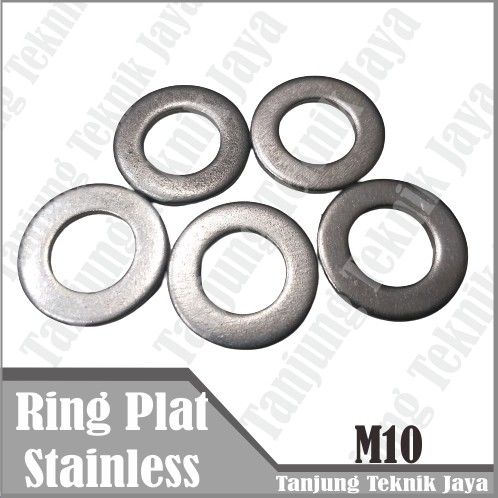 Jual 10 PCS Ring Plat Stainless M10/ Ring Plat Stainlis M10/ Ring Plat ...