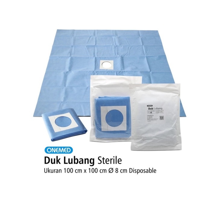 Jual Duk Lubang Medis Operasi Steril Disposable Sekali Pakai Onemed ...