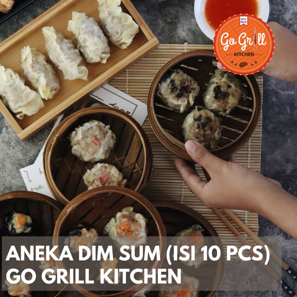 Jual [NEW] Aneka DIMSUM PREMIUM GO-GRILL KITCHEN (10 Pcs) | Shopee ...