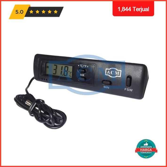 Jual Digital Thermometer Alat Tes Suhu Termometer Ac Mobil / Rumah ...