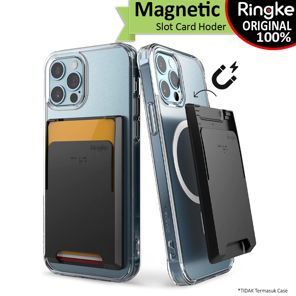 Jual Ringke Magnetic Slot Card Holder MagSafe Dompet Kartu Magnet ...