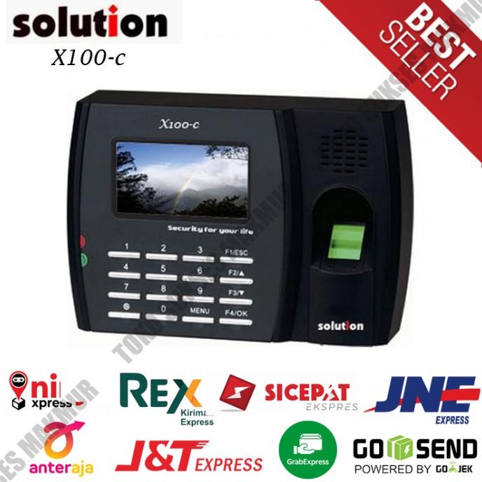 Jual Solution X100C Mesin Absensi Finger Print | Shopee Indonesia