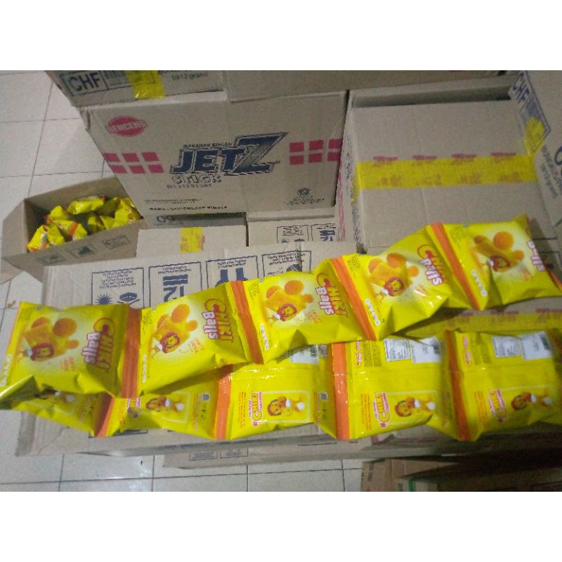 Jual ciki balls keju chiki ball 10gr/karton cemilan snack jajanan murah ...