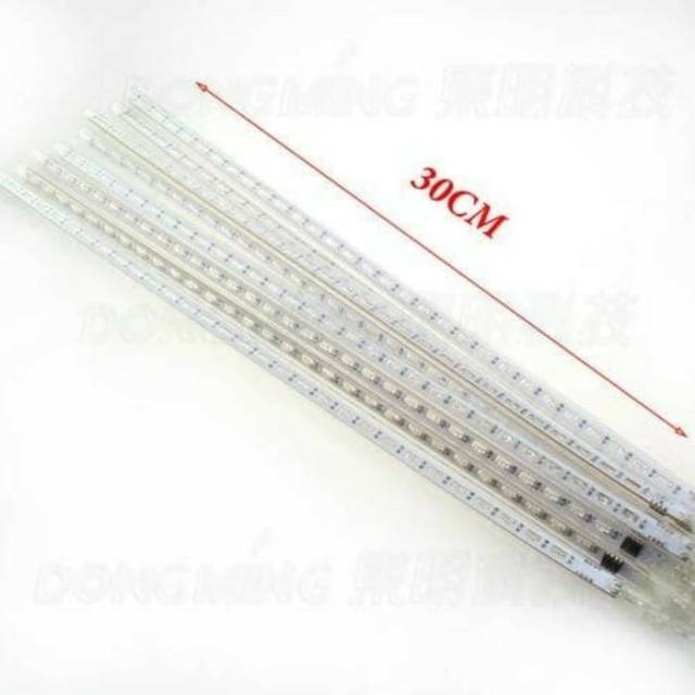 Jual LAMPU LED HUJAN METEOR 30CM / LAMPU LED POHON ISI 8PCS | Shopee ...