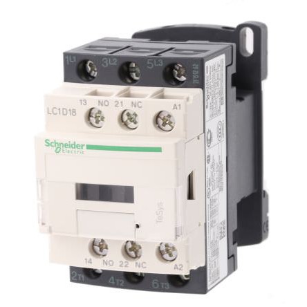 Jual SCHNEIDER CONTACTOR 18A AC3 7,5 KW COIL 48VAC LC1D18E7 | Shopee ...