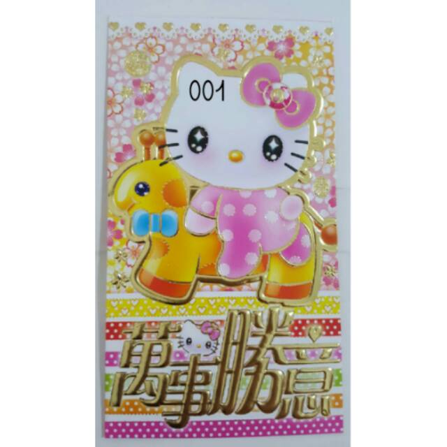 Jual Angpau karakter kartun panjang (isi 6 lembar) | Shopee Indonesia