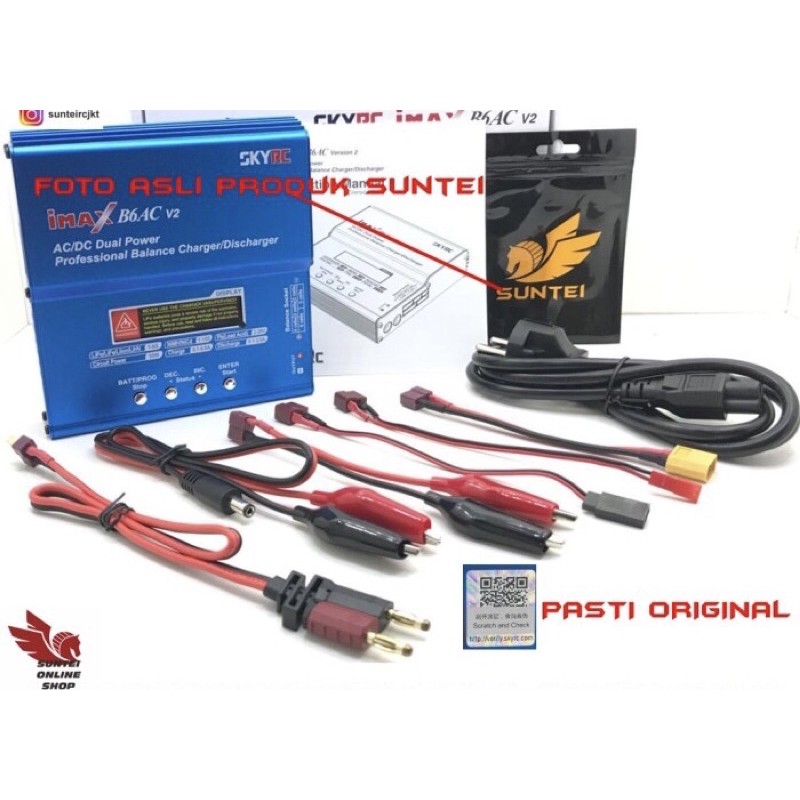 Jual SKYRC IMAX B6AC V2 CHARGER/DISCHARGER 6A | Shopee Indonesia