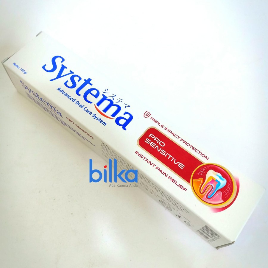 Jual SYSTEMA Pasta Gigi PRO SENSITIVE 105g | Shopee Indonesia